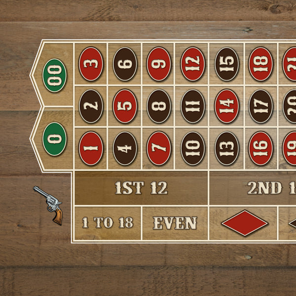 Cowtown Roulette Layout
