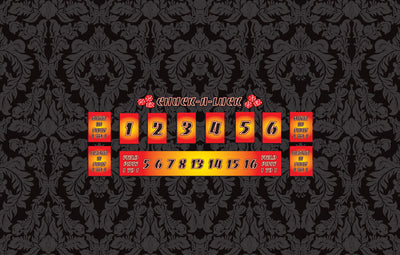 Chuck-A-Luck Table Layout - Professional Quality & Discount Prices