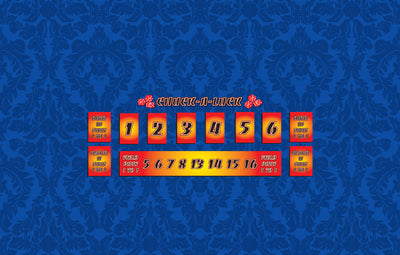 Chuck-A-Luck Table Layout - Professional Quality & Discount Prices