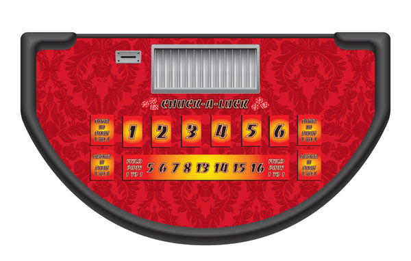 Chuck-A-Luck Table Layout - Professional Quality & Discount Prices