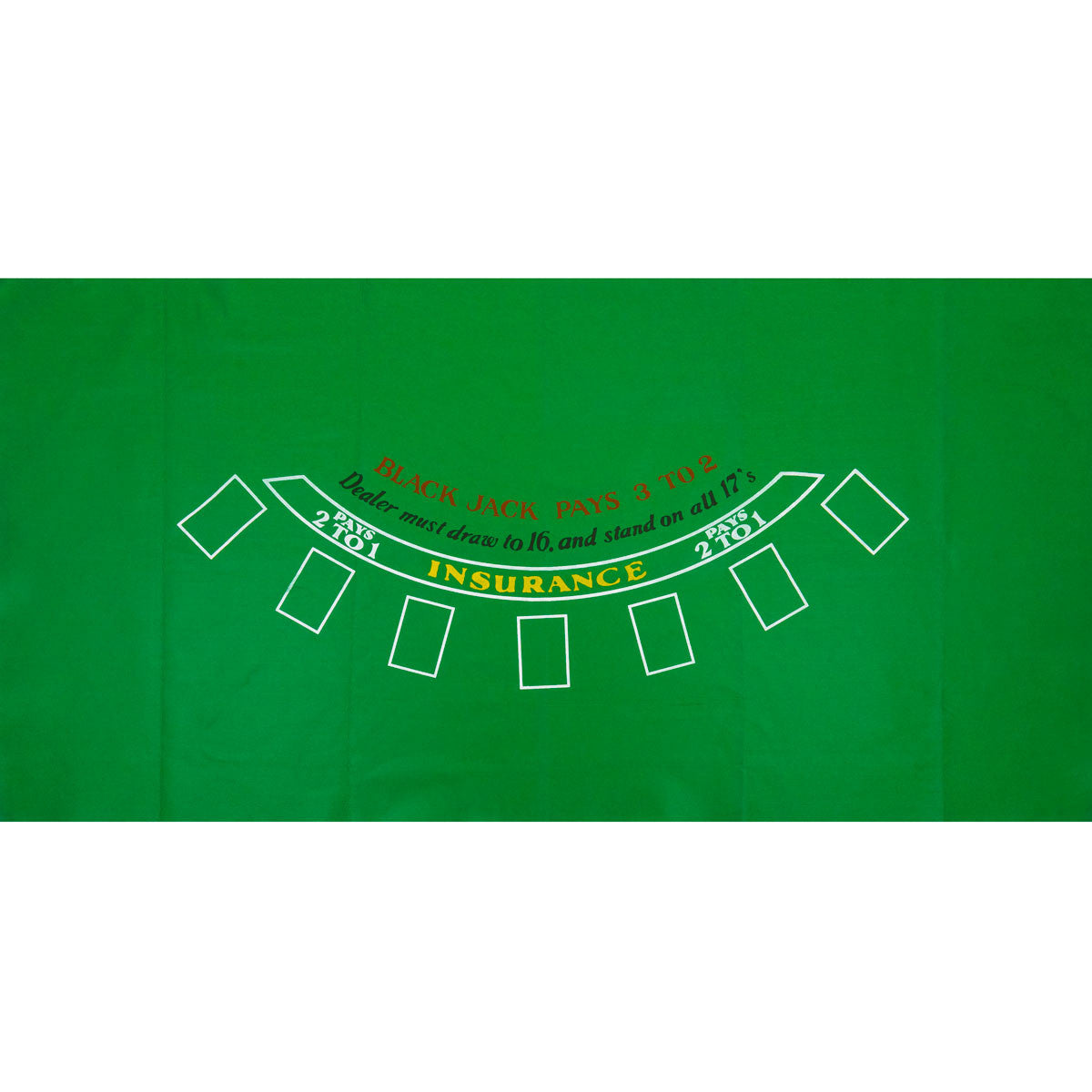 Blackjack Felt | Casino Supply