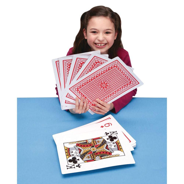 Jumbo Playing Cards - 10.25 x 14.5 inch