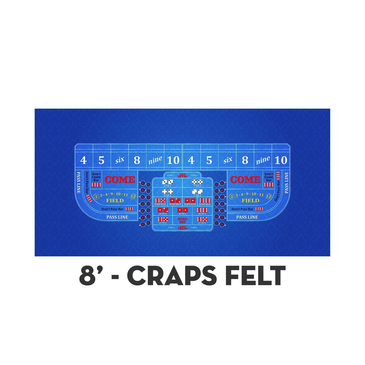 Classic Craps Layout