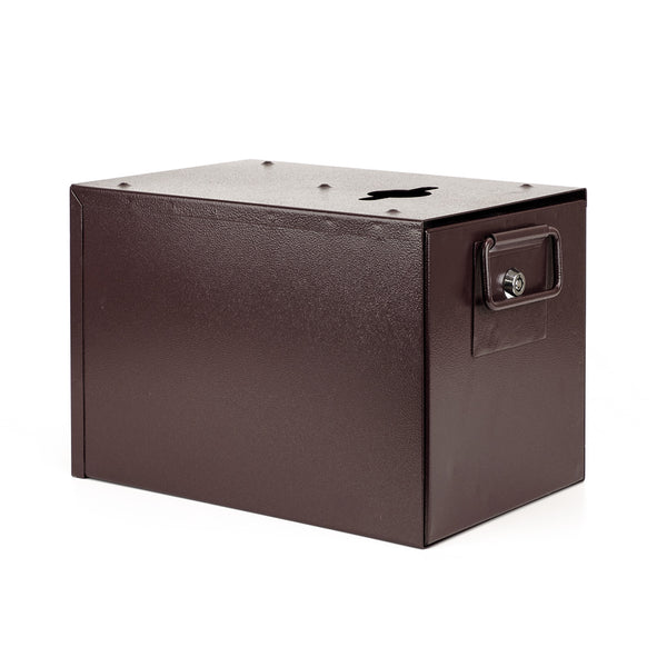 Standard Universal Metal Drop Box, Sleeve & Locks | Casino Supply